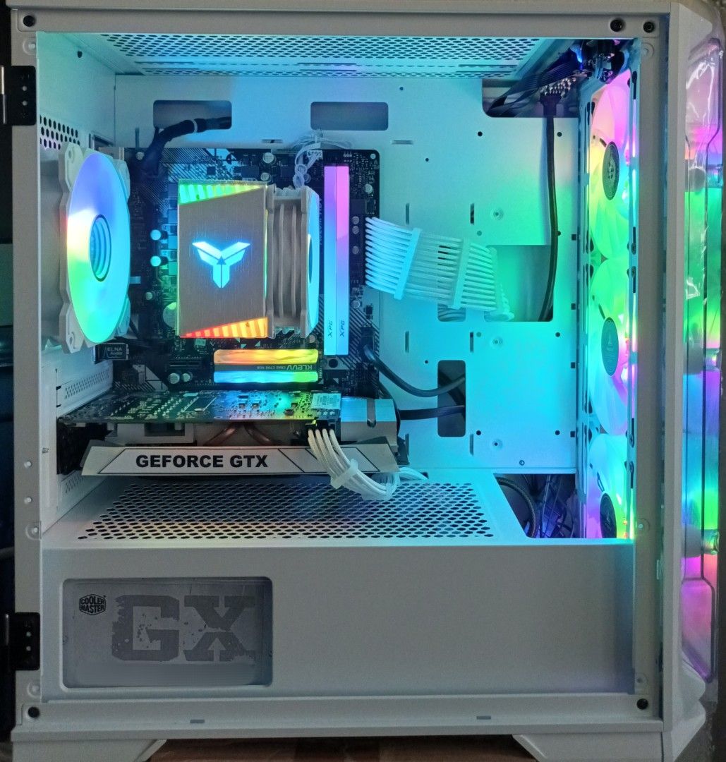 Amd Ryzen Cpu Full Set With Argb Liquid Cool Gaming Editing Pc Or Can Choose Wraith Prism Or