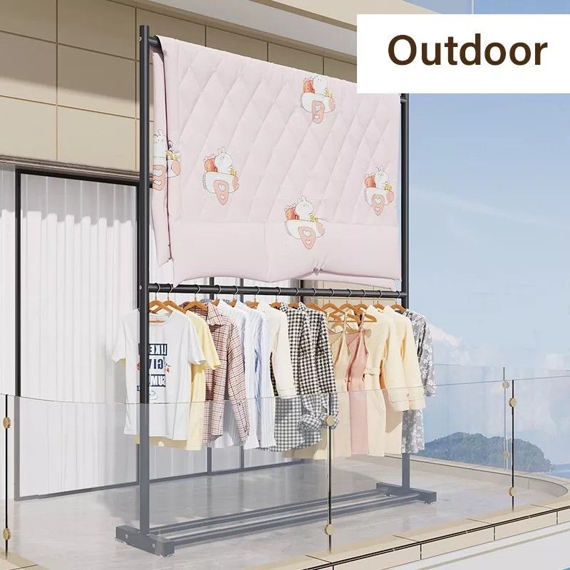 Ampaian Baju Rak Sidai Rak Gantung Baju Clothes Rack Cloth Rack Laundry ...