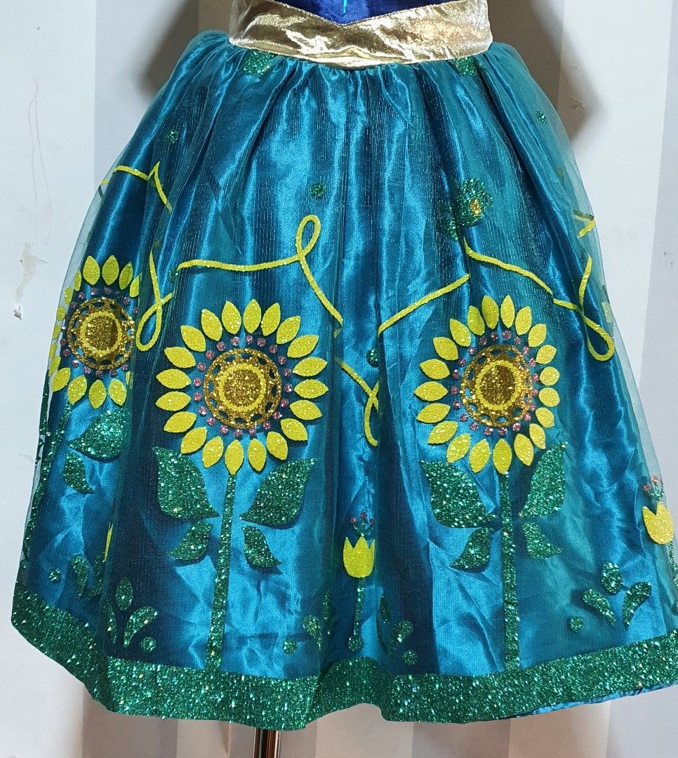 Anna summer (frozen) costume on Carousell