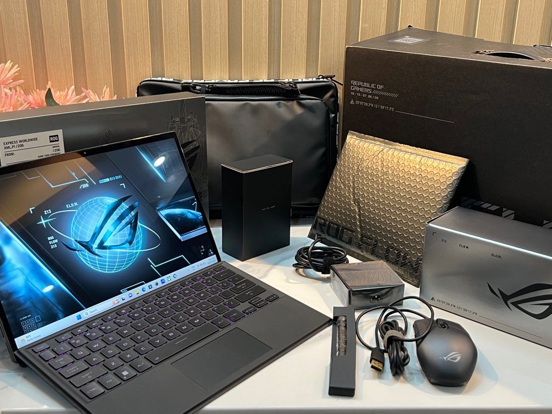 Asus Rog Flow Z13 Touchs-Screen wStylus pen i7-12th Gen 16GB RAM 512GB ...