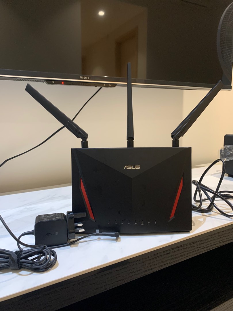 ASUS Router RT-AC86U AC2900 WiFi Gaming, Computers & Tech, Parts ...