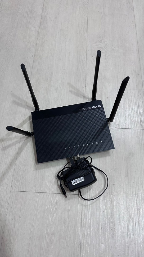 ASUS RT-AC1200G+ Wireless-AC1200 Dual-Band Gigabit Router, Computers ...