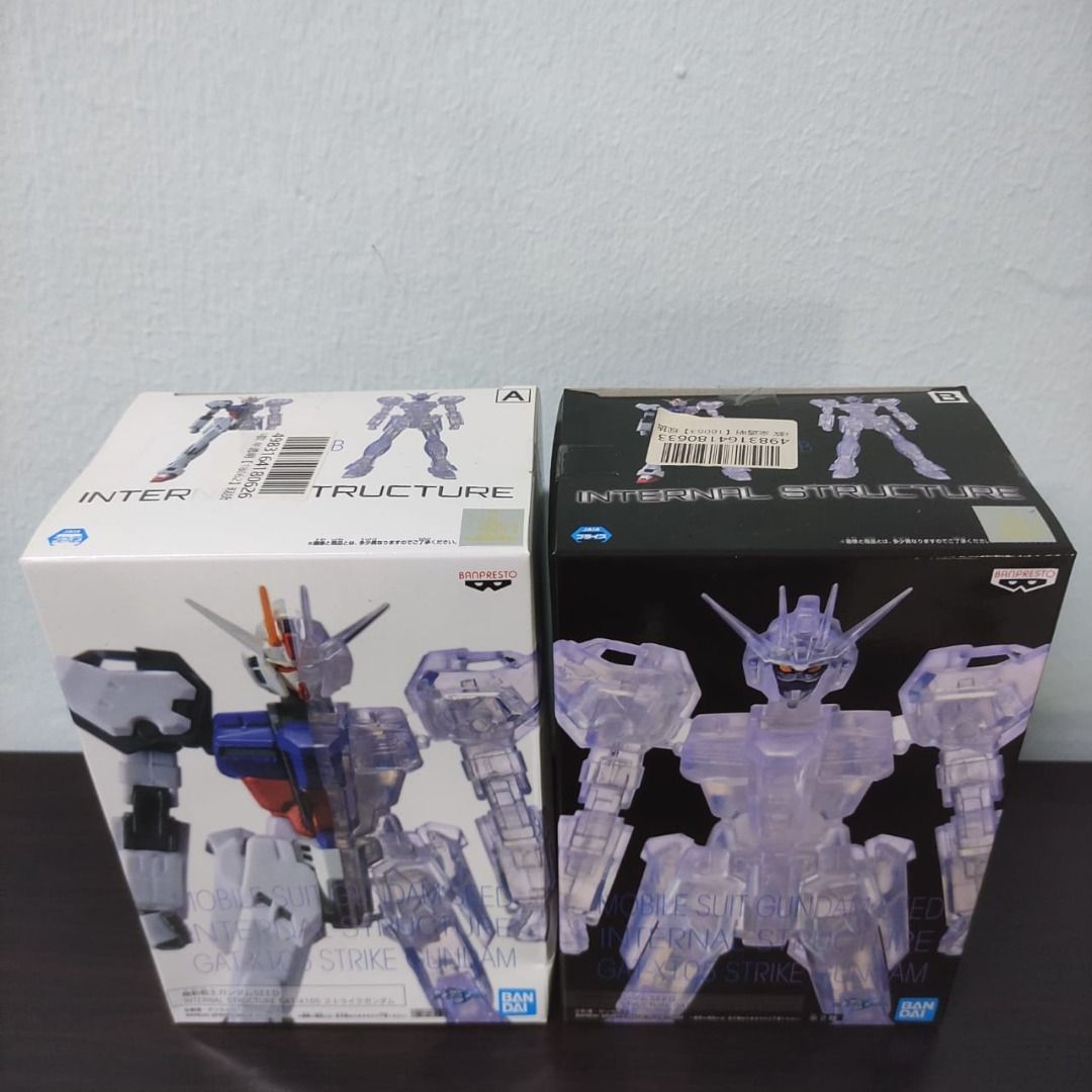 Banpresto Mobile Suit Gundam Internal Structure GAT-X105 Strike Gundam ...