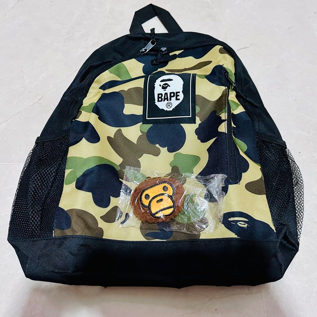 BAPE backpack, Men's Fashion, Bags, Backpacks on Carousell