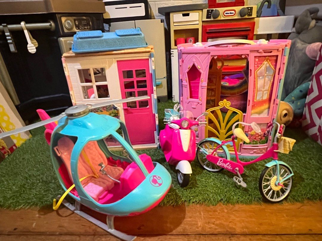 Barbie doll house collection on Carousell