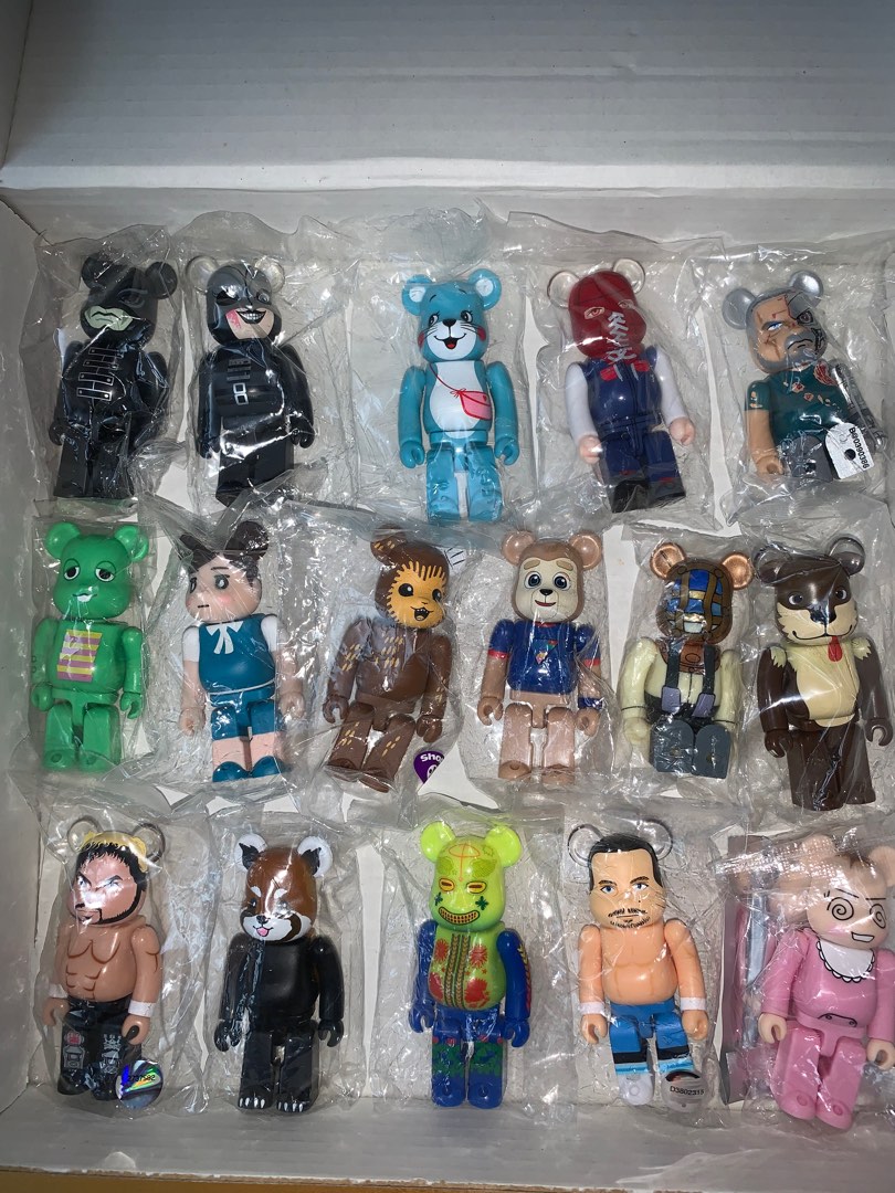 Bear brick series cute sf Artist faces characters Bearbrick be@rbrick ...