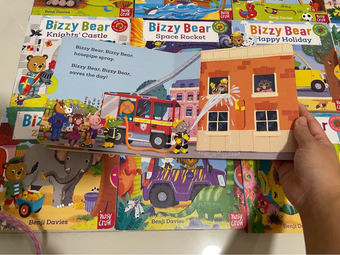 Bizzy bear series interactive board book, Hobbies & Toys, Books ...