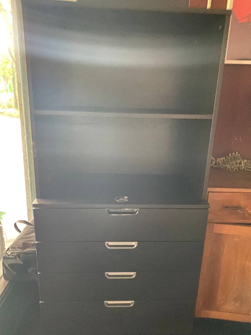 Black Cupboard, Furniture & Home Living, Furniture, Shelves, Cabinets ...