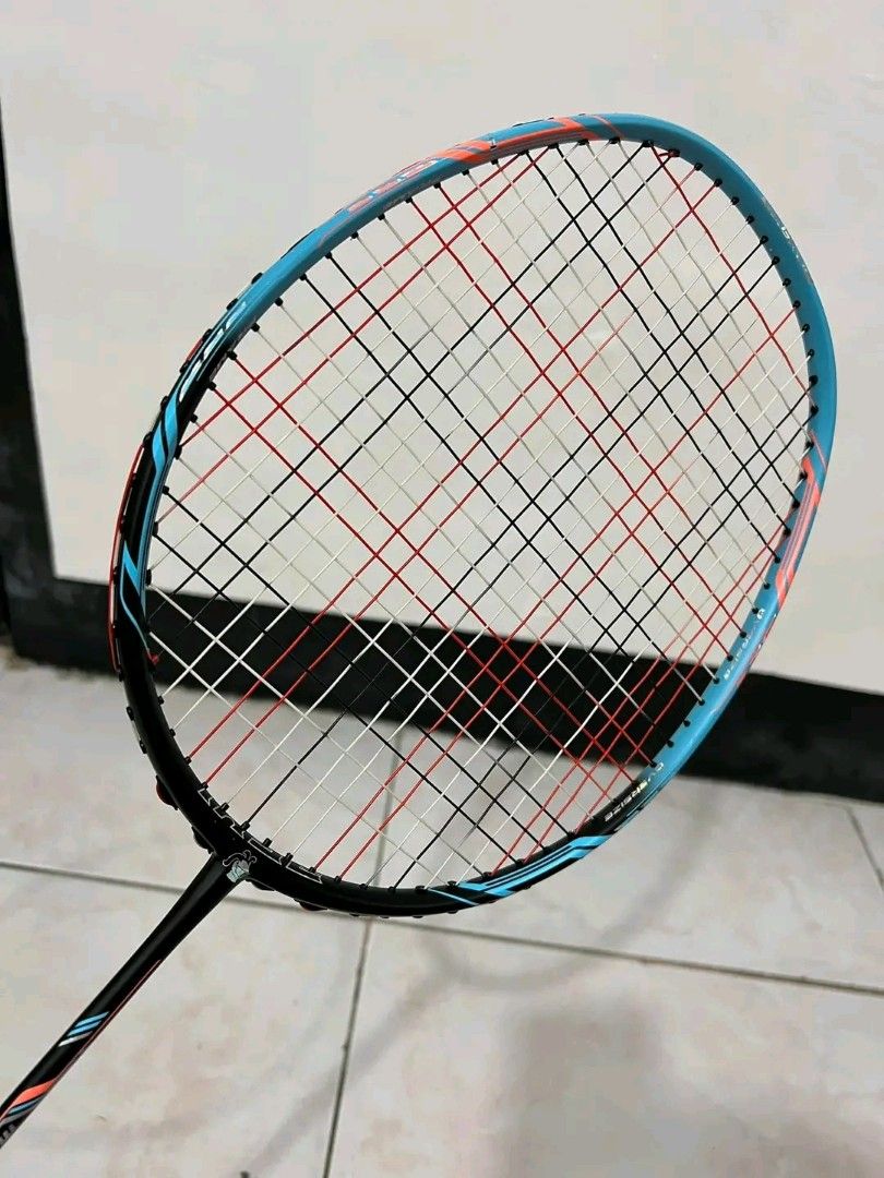 Black knight badminton racket on Carousell