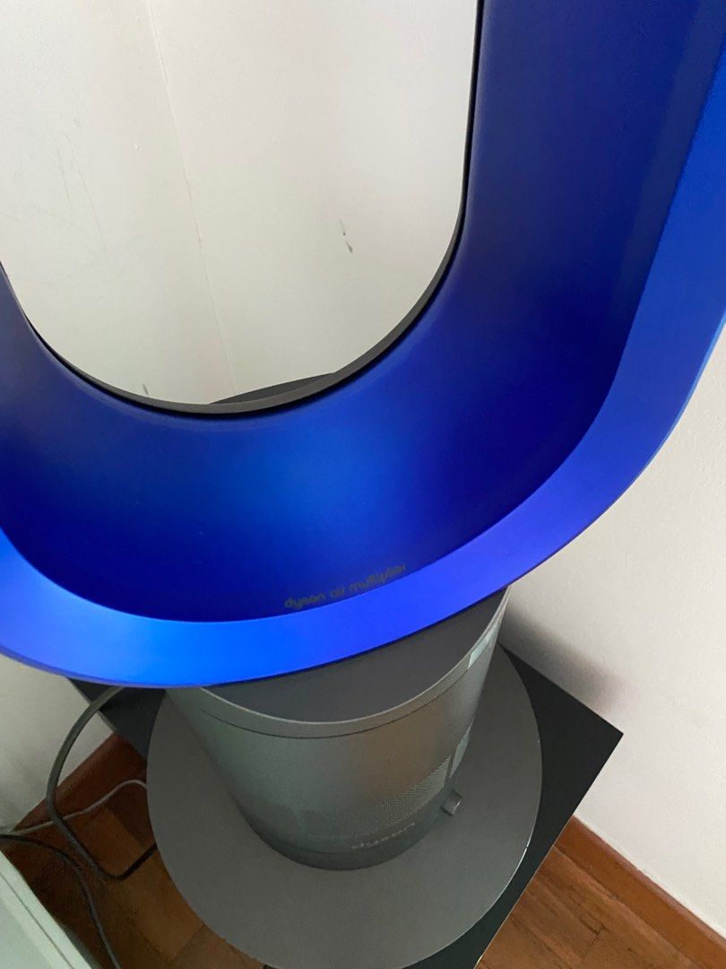 Blue dyson standing tower fan AM02 spoilt, Furniture & Home Living ...