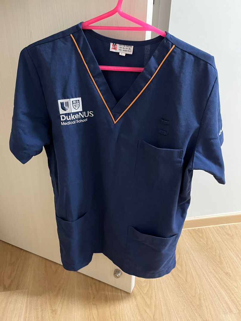 BNIP Duke NUS scrub top, Men's Fashion, Tops & Sets, Sets & Coordinates ...