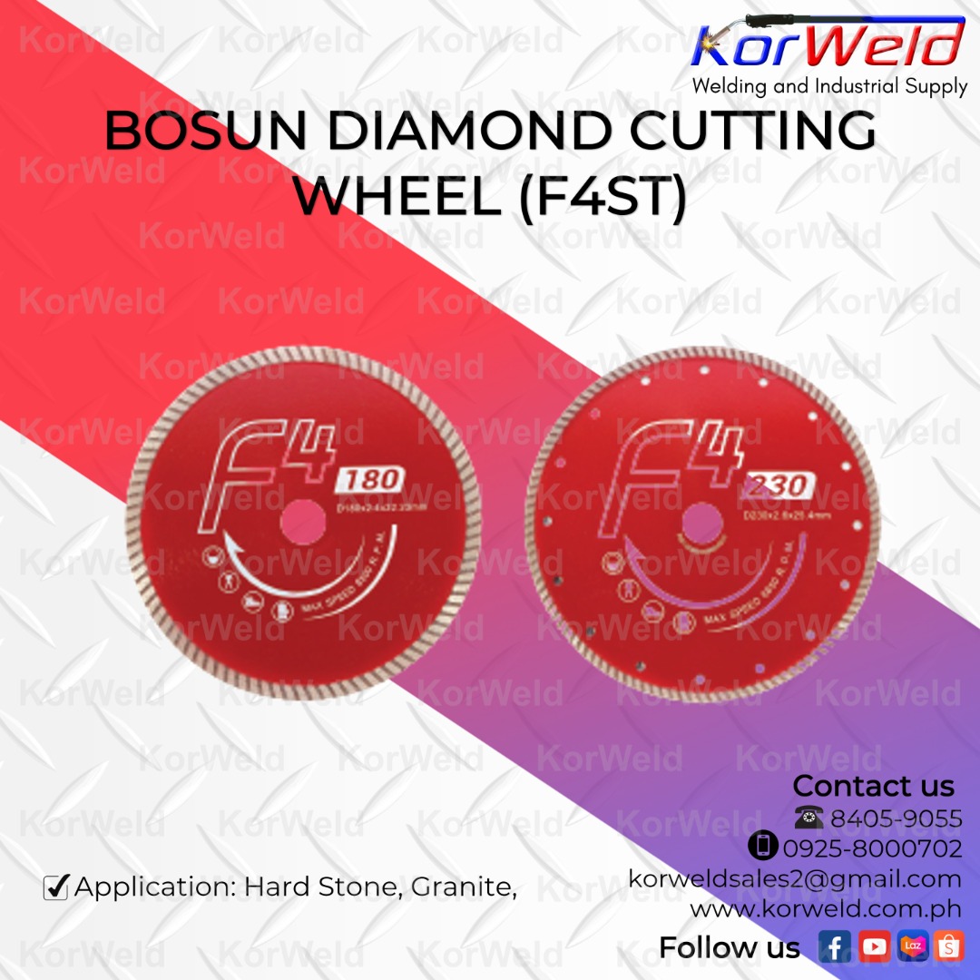 Bosun Diamond Cutting Wheel (F4ST) on Carousell