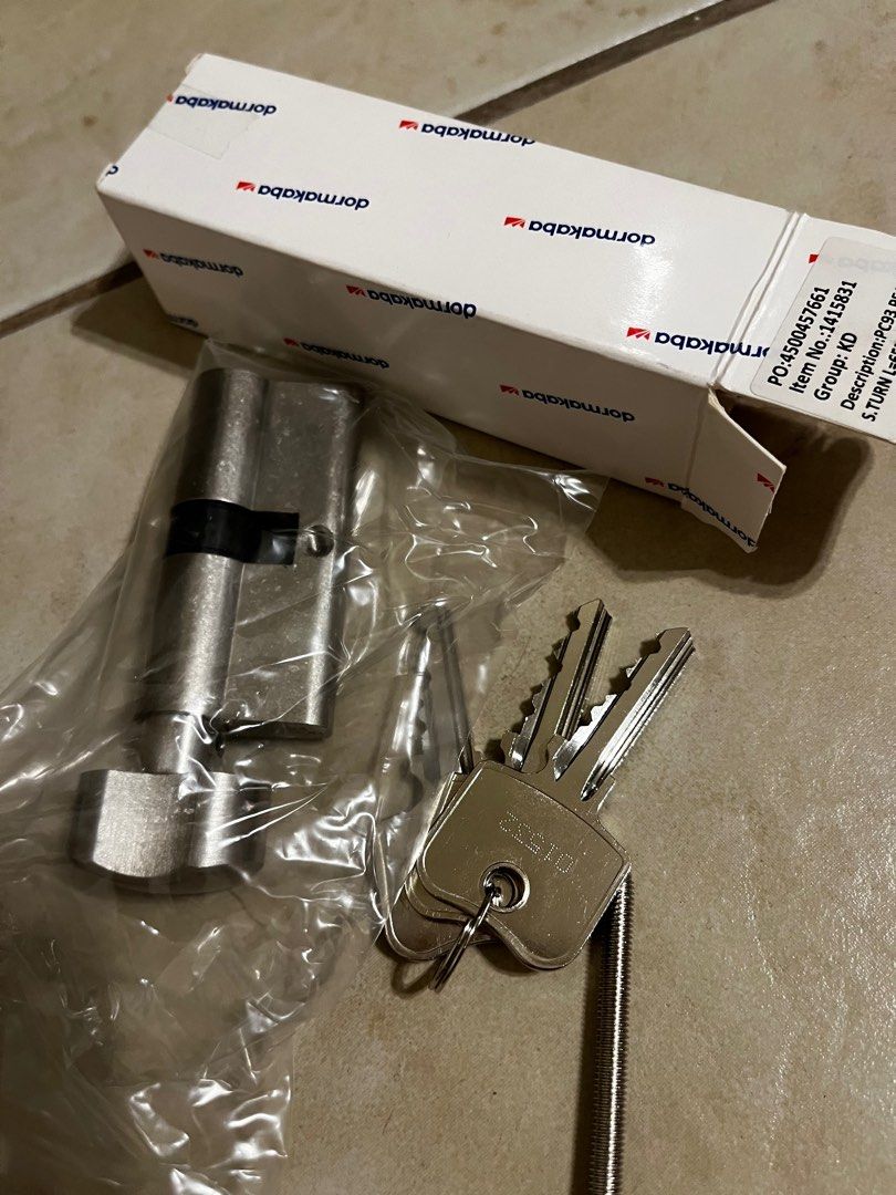 Brand New Dorma Door Lock Set, Furniture & Home Living, Security ...