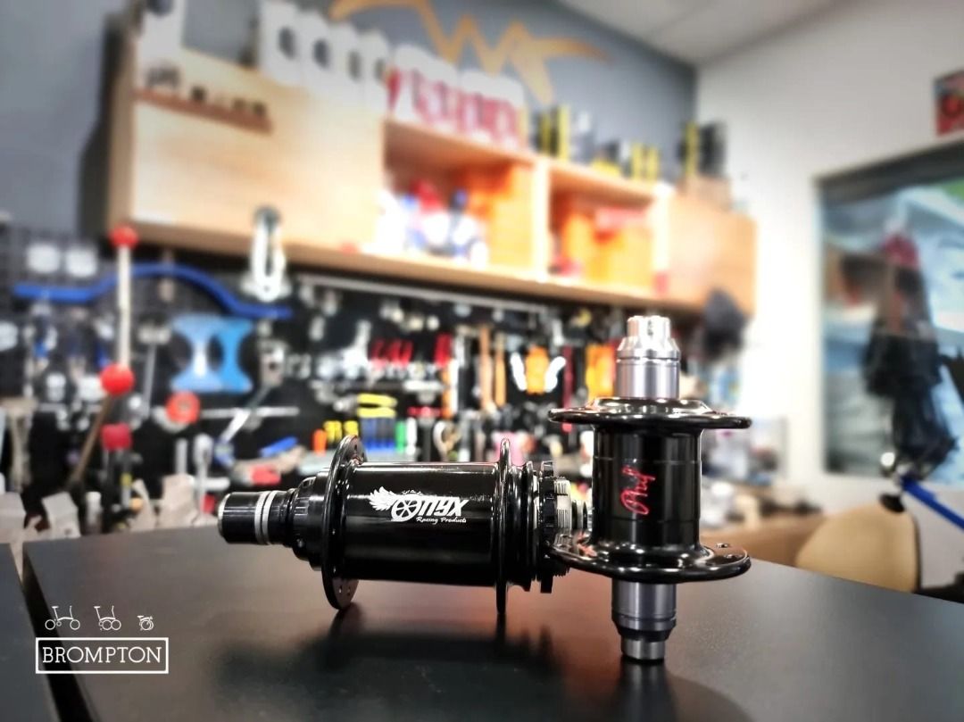 Brompton Titanium T Line Carbon Wheelset Ext Spd - Phil Woods & Onyx ...