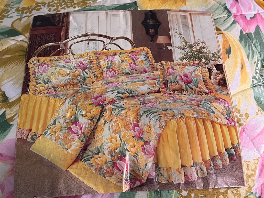 Cadar queen new, Furniture & Home Living, Bedding & Towels on Carousell