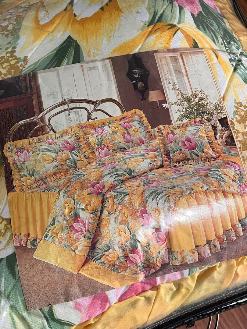 Cadar queen new, Furniture & Home Living, Bedding & Towels on Carousell