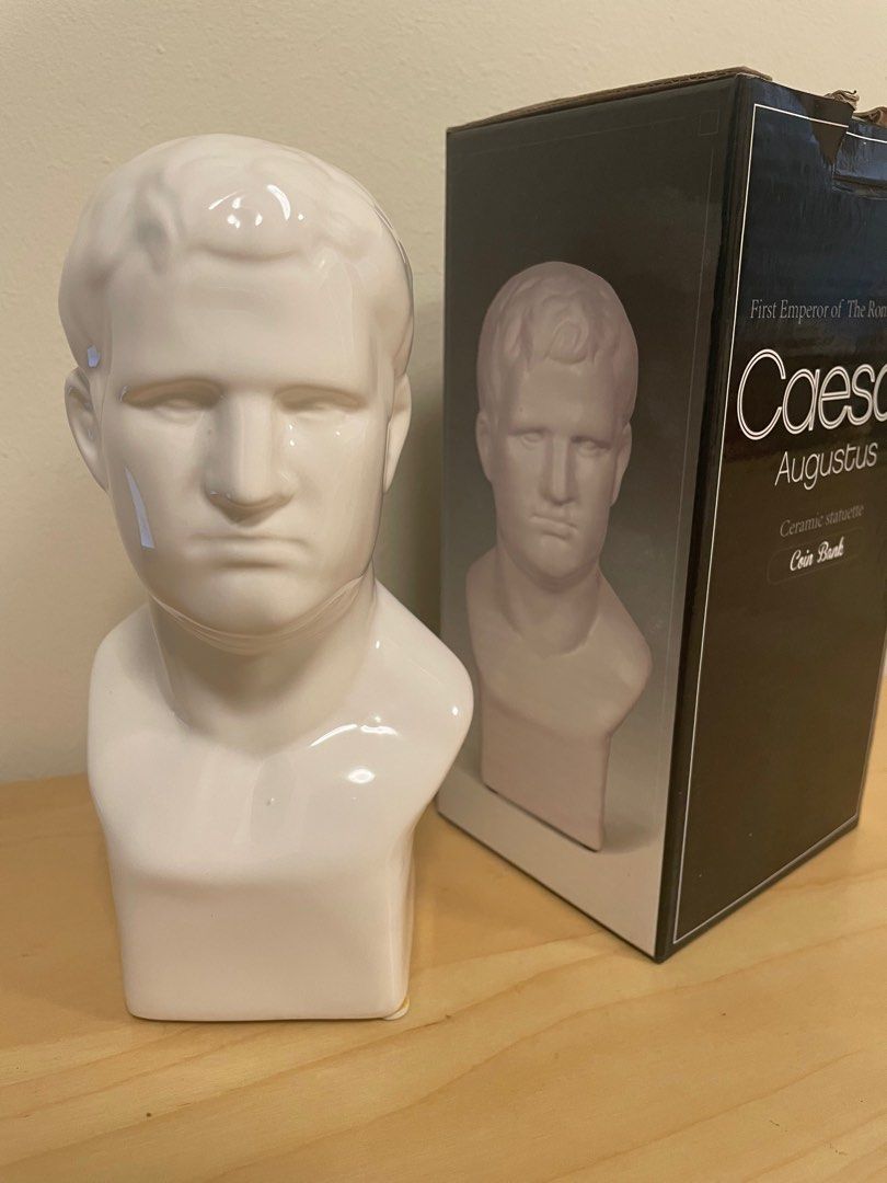 Caesar coin bank, Furniture & Home Living, Home Decor, Other Home Decor ...