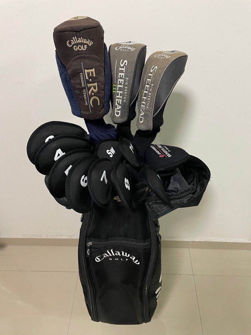 Callaway X-20 Full Golf Set+Callaway Woods+Odyssey Putter+Callaway Golf ...