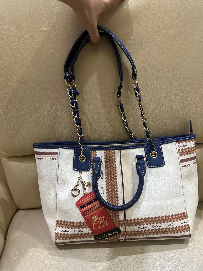 JUAL MURAH CEPAT Carlo rino handbag ORIGINAL AUTHENTIC, Barang Mewah ...