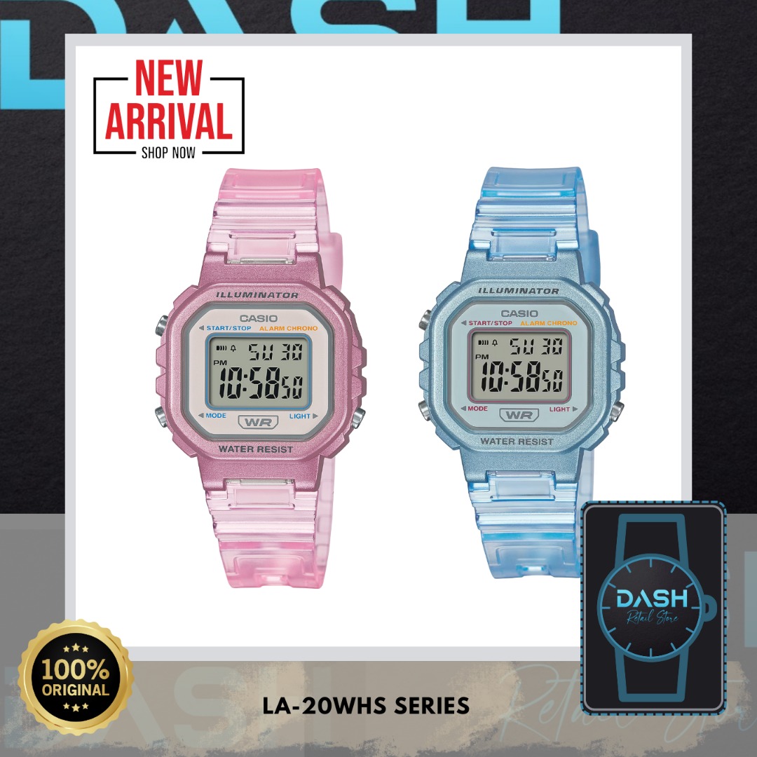 Casio LA-20WHS-2A / LA20WHS-2A - LA-20WHS-2ADF / LA-20WHS-4A / LA20WHS-4A - LA-20WHS-4ADF - for ...