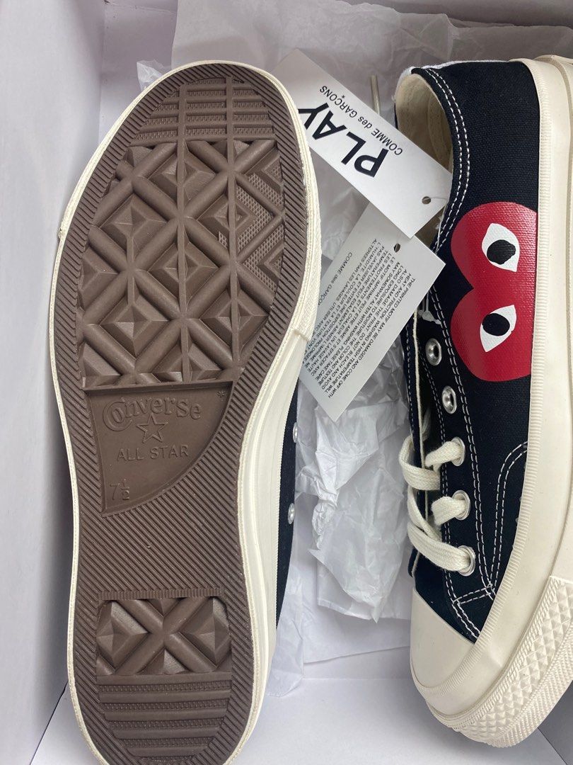 Cdg black on Carousell