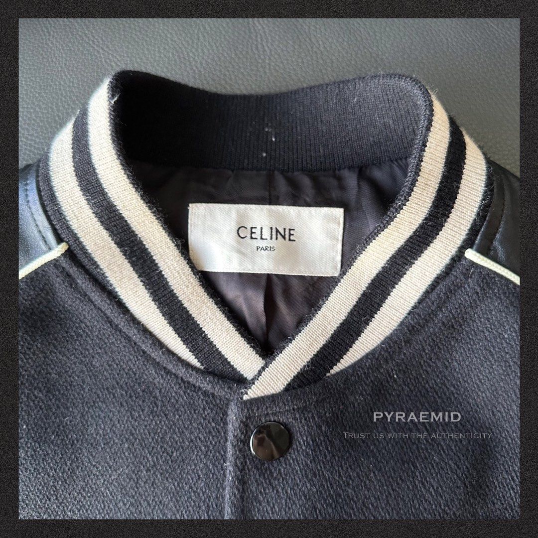 CELINE Oversized Wool Teddy Jacket, Men's Fashion, Coats, Jackets and ...