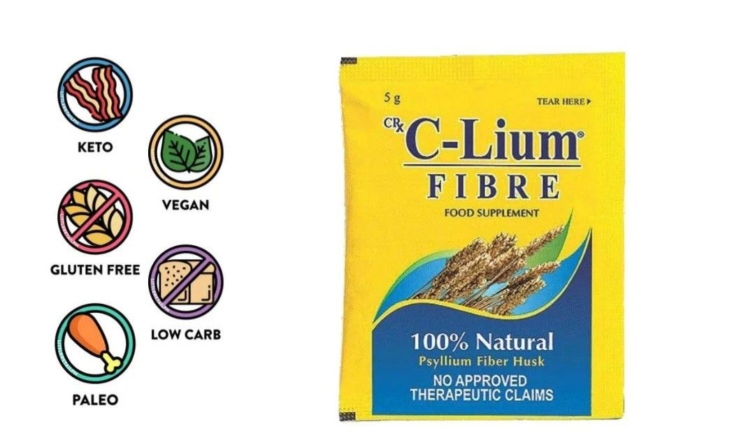 C-Lium Fibre Husk Sachet 30s, Health & Nutrition, Health Monitors ...