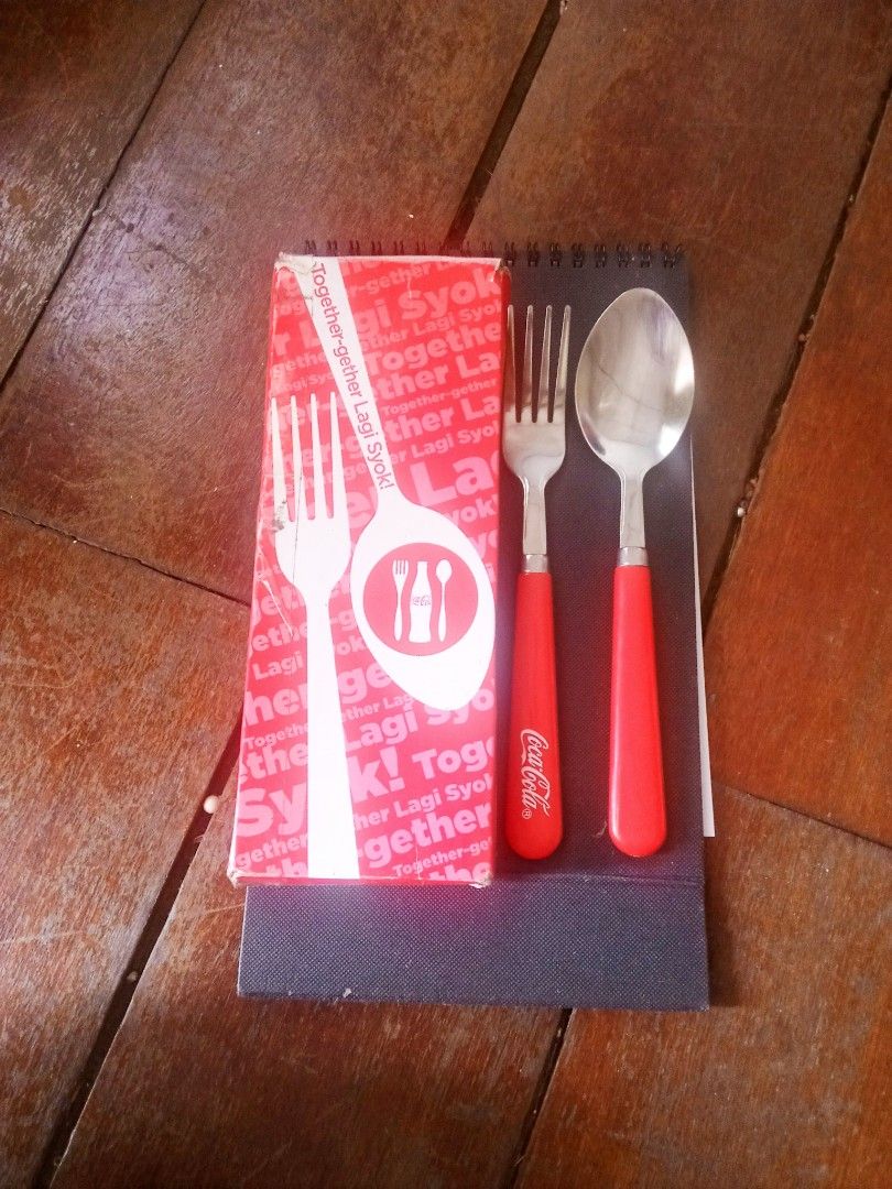 Coca-Cola Fork & Spoon., Hobbies & Toys, Collectibles & Memorabilia ...