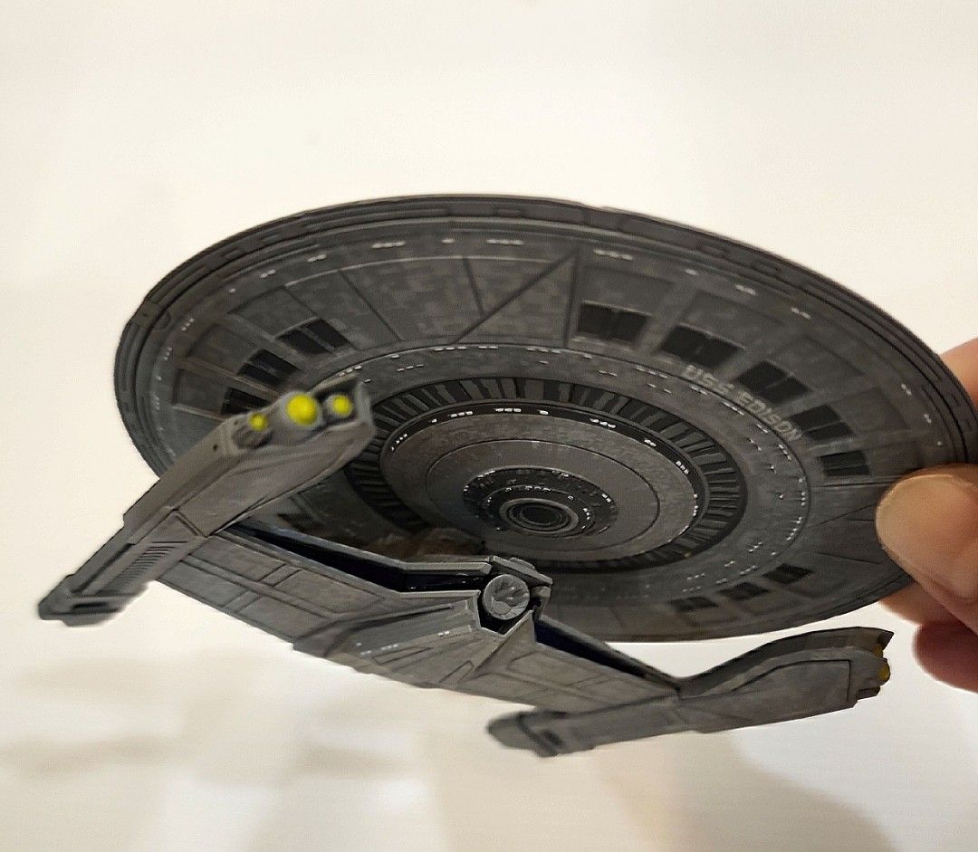 //Combo sets// Englemoss Star Trek Collection USS Kelvin and USS Edison ...
