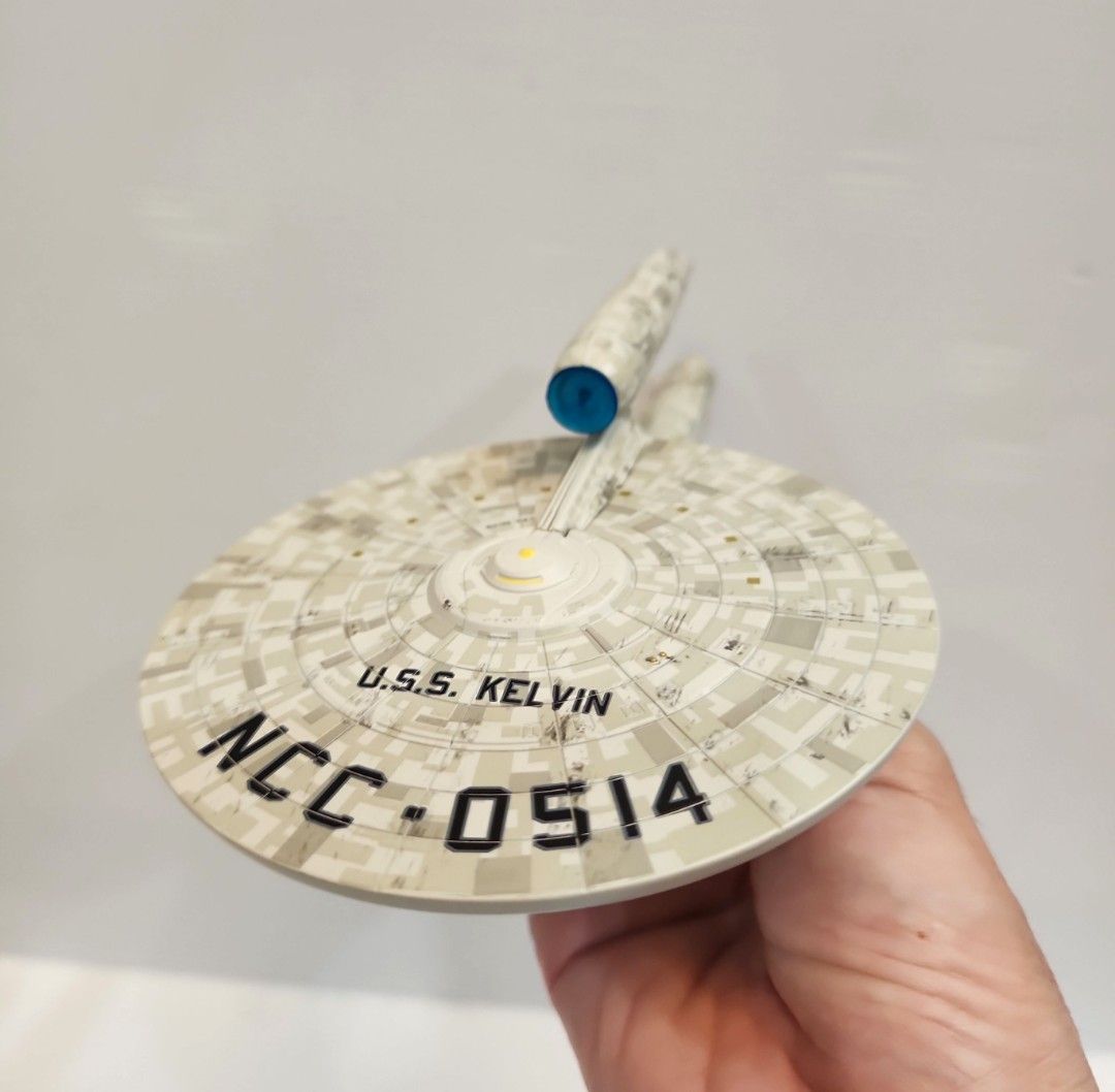 //Combo sets// Englemoss Star Trek Collection USS Kelvin and USS Edison ...