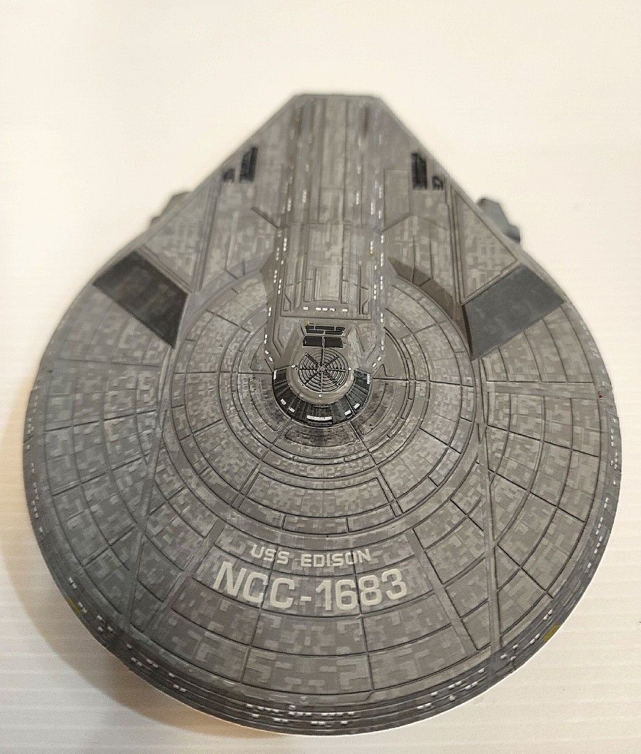 //Combo sets// Englemoss Star Trek Collection USS Kelvin and USS Edison ...