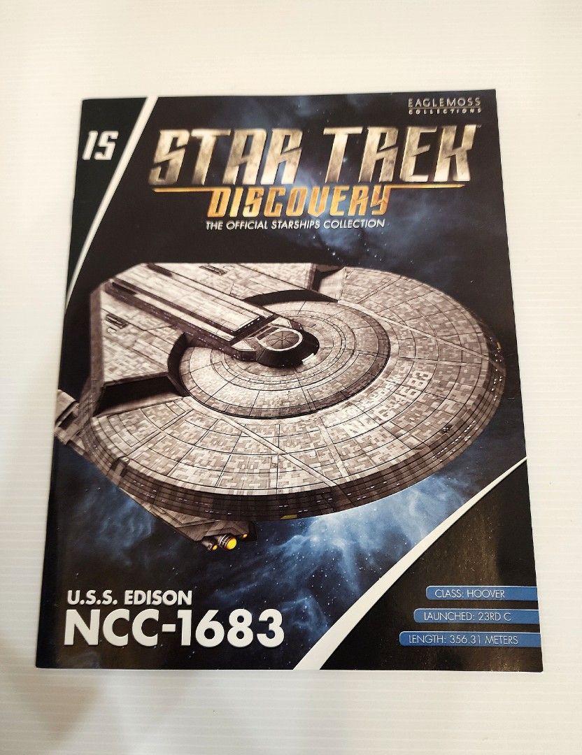 //Combo sets// Englemoss Star Trek Collection USS Kelvin and USS Edison ...