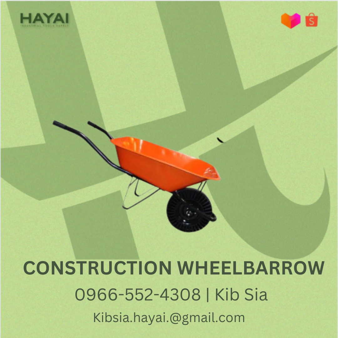 CONSTRUCTION WHEELBARROW, Commercial & Industrial, Industrial Equipment ...