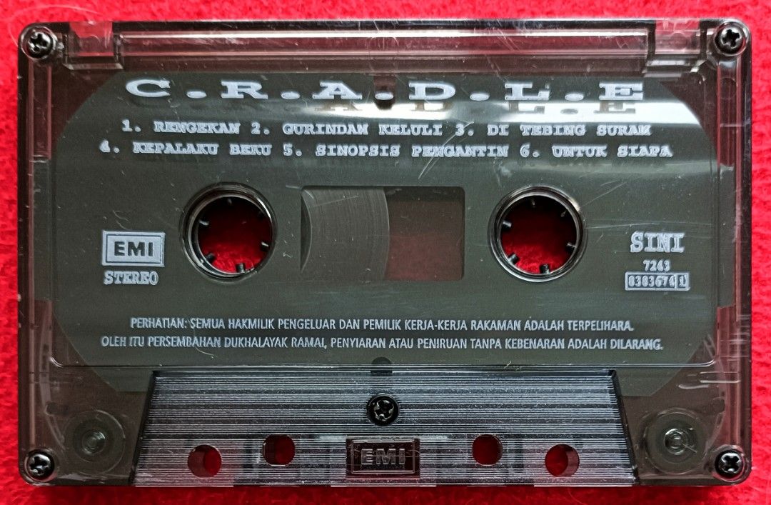 C.R.A.D.L.E CRADLE CASSETTE Tape, Hobbies & Toys, Music & Media, CDs ...