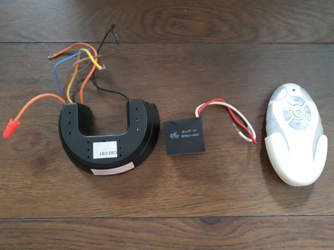 Crestar fan remote control and receiver set, Furniture & Home Living ...