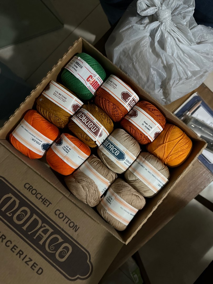 Crochet Yarn, Hobbies & Toys, Stationary & Craft, Craft Supplies ...