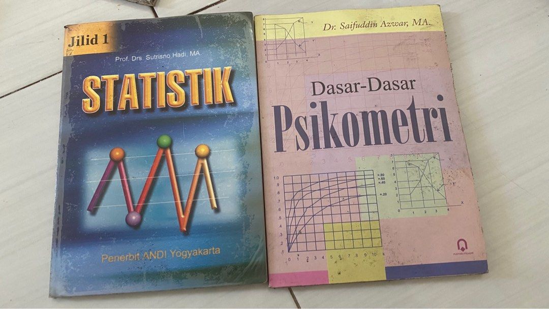 Dasar-dasar psikometri, Buku & Alat Tulis, Buku Pelajaran di Carousell
