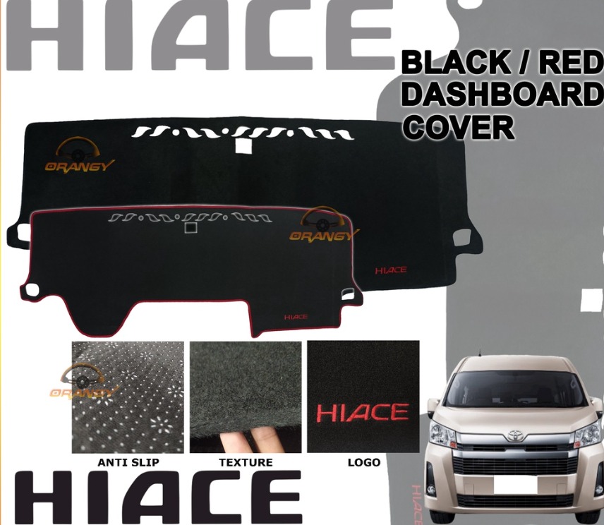 Dashboard Cover for Hiace GL Grandia / Commuter 2019 to 2022 Dash board ...