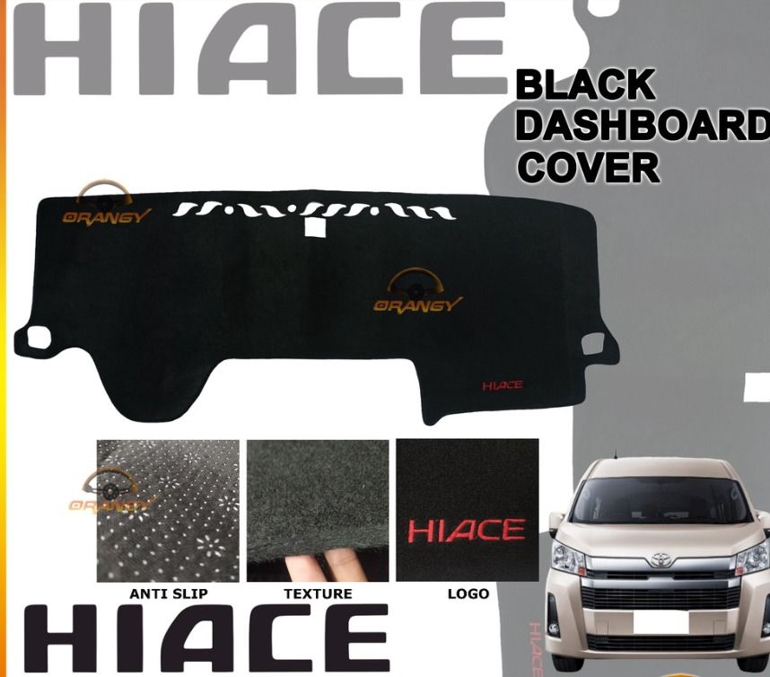 Dashboard Cover for Hiace GL Grandia / Commuter 2019 to 2022 Dash board ...