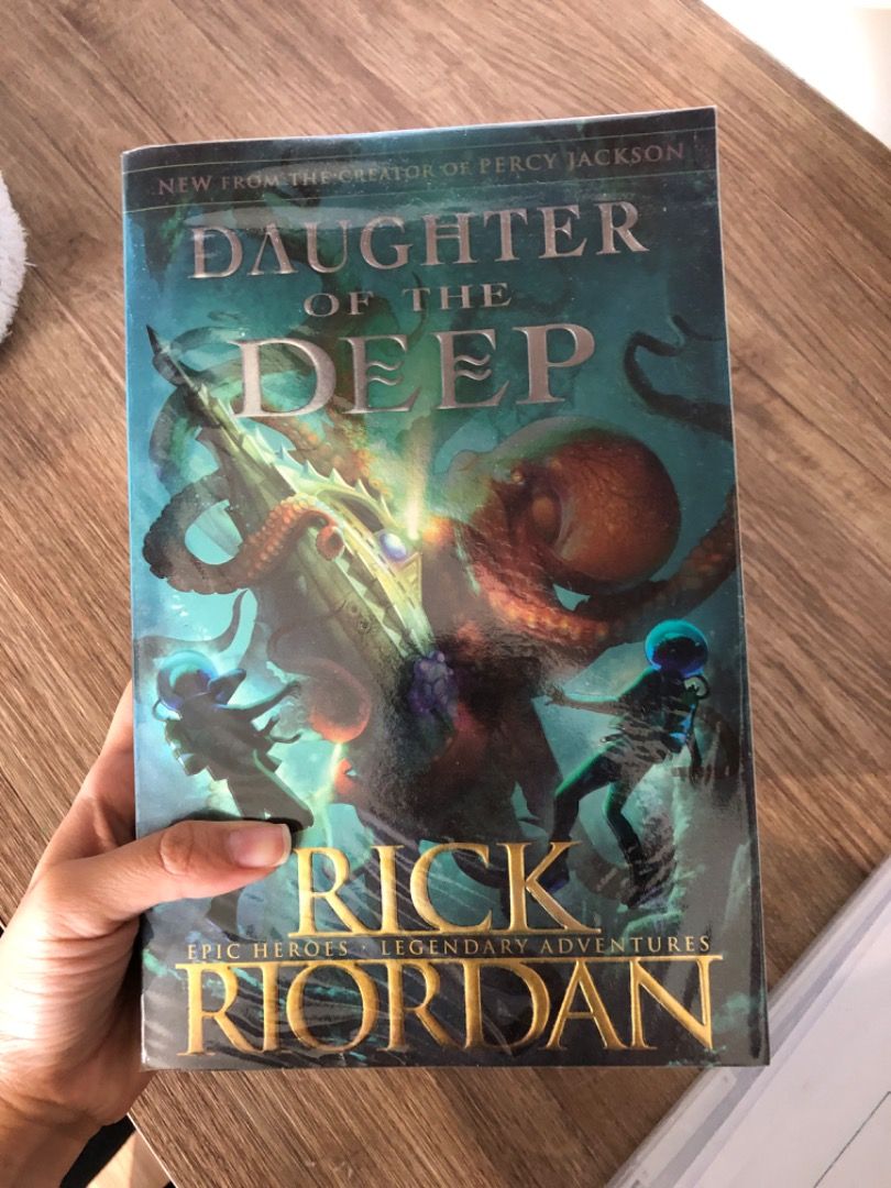 Daughter of the deep- Rick Riordan, Hobbies & Toys, Books & Magazines ...