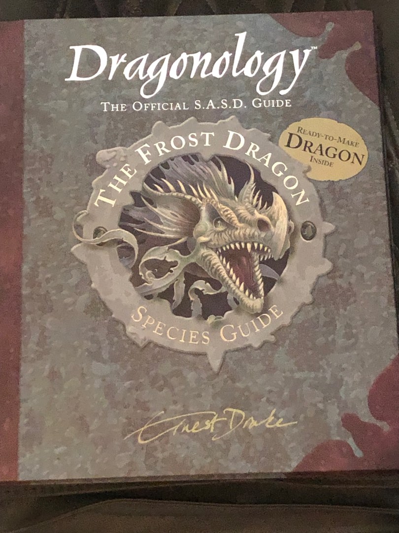 Dragonology: The Frost Dragon by Ernest Drake on Carousell