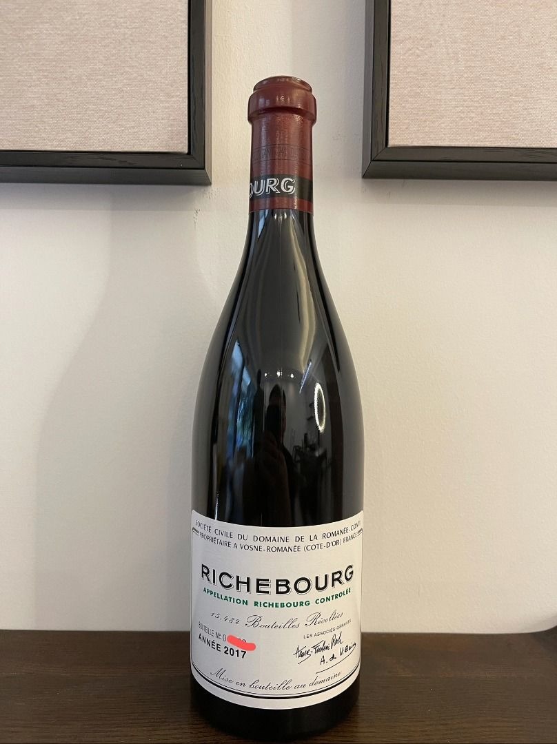 現金回收羅曼尼DRC 李奇堡 Romanee Conti Richebourg Grand Cru 法國紅酒, 嘢食 & 嘢飲, 酒精飲料 ...