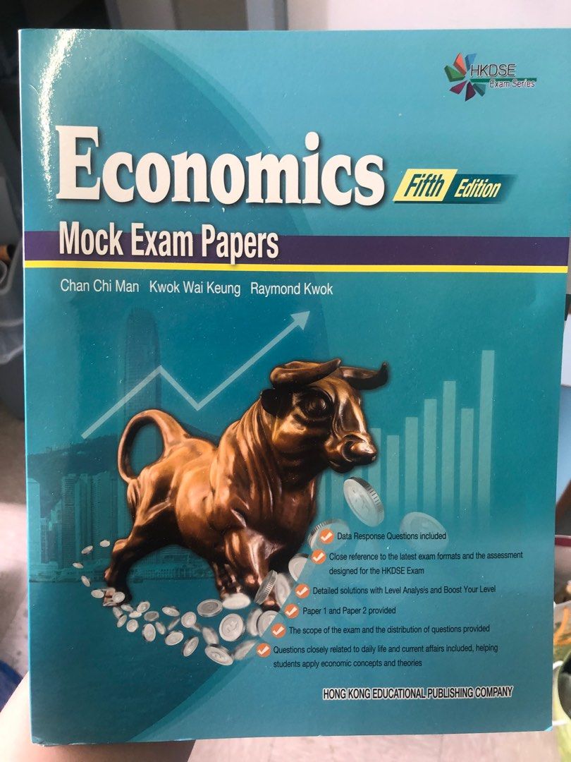 Dse economics exam paper, 興趣及遊戲, 書本 & 文具, 教科書 - Carousell