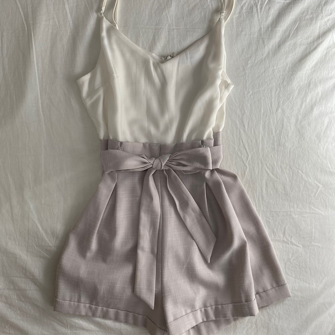 Vintage Cottagecore Korean Aesthetic Romper, Women's Fashion, Dresses ...