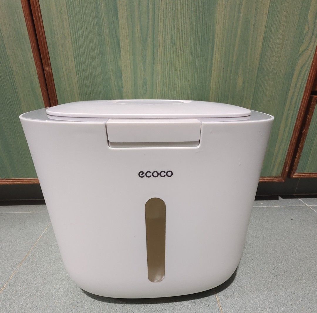Ecoco rice container 10kg, Furniture & Home Living, Kitchenware ...