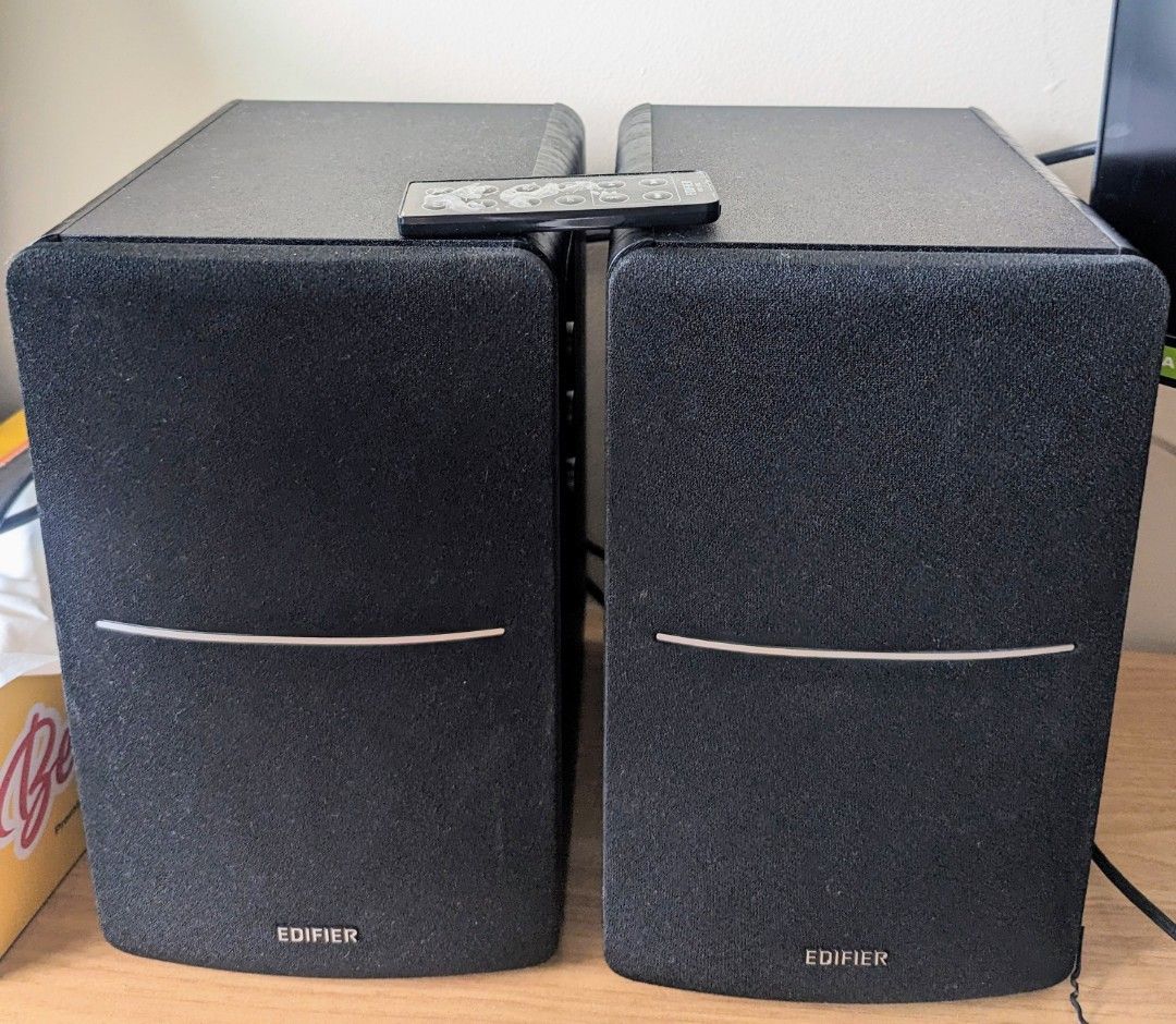 Edifier R1280 (R1280DB) Bluetooth Bookshelf Speakers, Audio, Soundbars ...