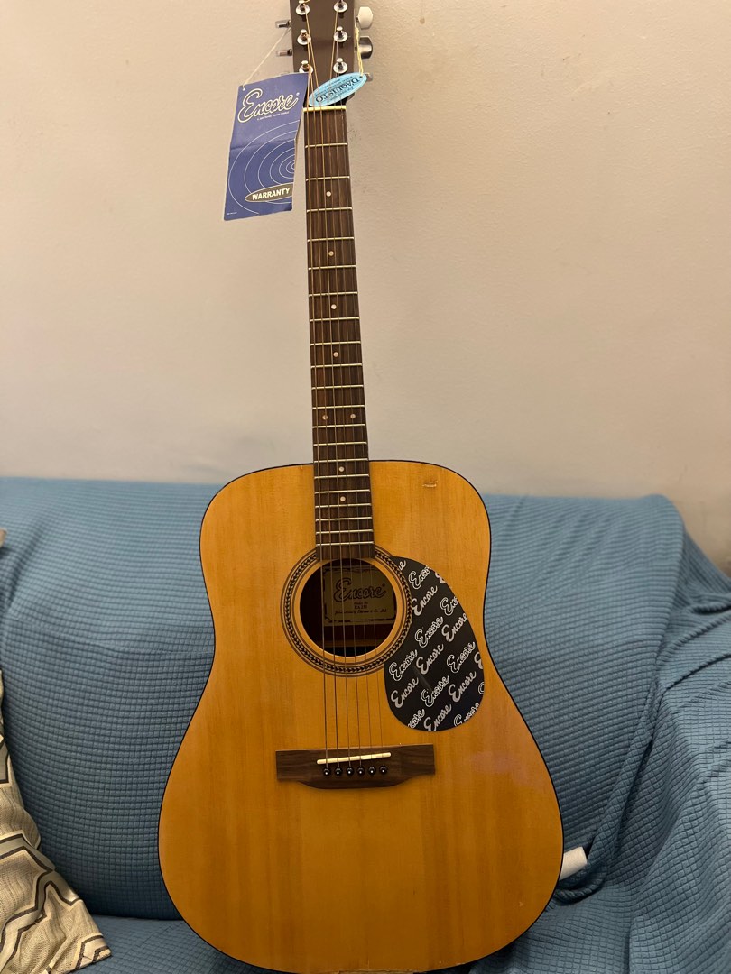 Encore acoustic guitar, Hobbies & Toys, Music & Media, Musical ...