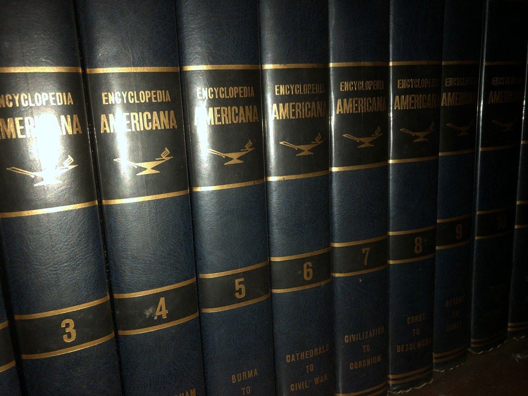Encyclopedia Americana, Hobbies & Toys, Books & Magazines, Textbooks on ...