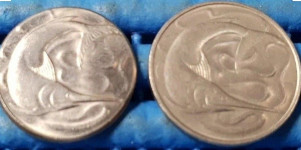 ERROR 1981 Singapore Sword Fish 20 Cents Coin Uncirculated ( RARE ...