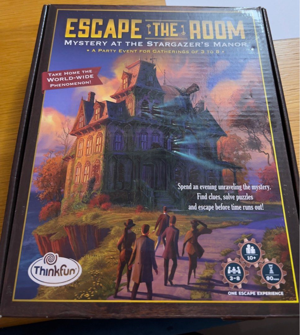 Escape Room Board Game!, Hobbies & Toys, Toys & Games on Carousell